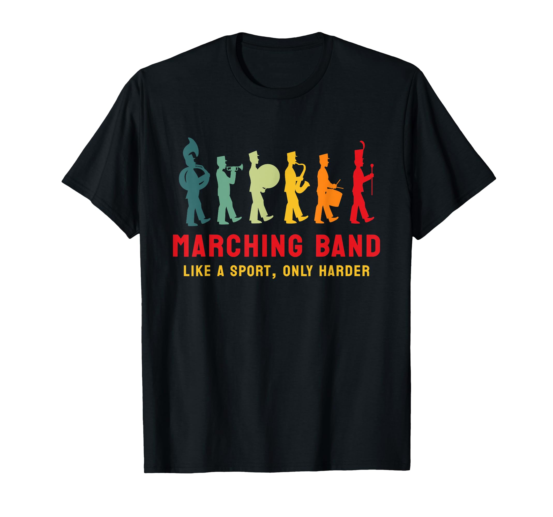 Amazon.com: School Marching Band Definition T-Shirt : Clothing, Shoes ...