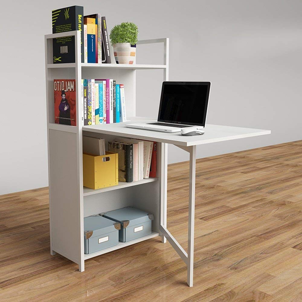 Tangkula Convertible Desk Wood Folding Cabinet Laptop, 57% OFF