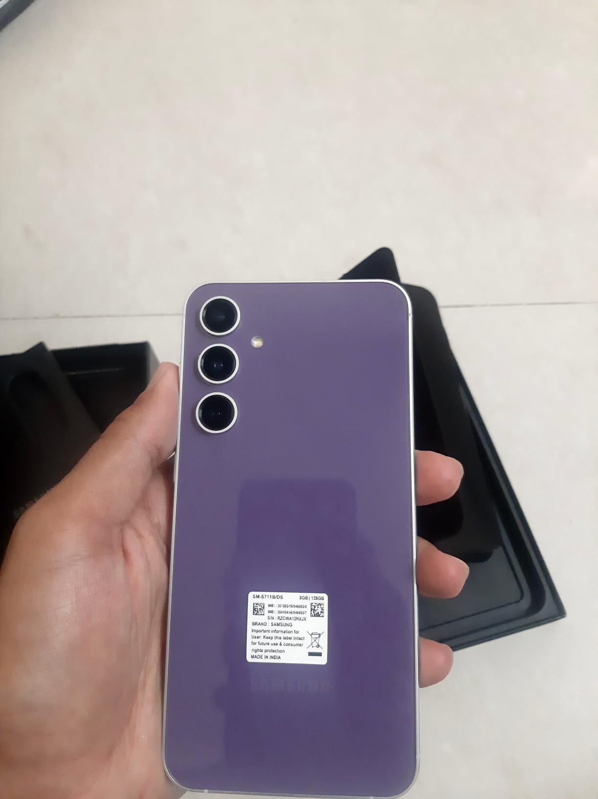 Samsung Galaxy S23 FE 5G (Purple 128 GB Storage) (8 GB RAM) : Amazon.in ...