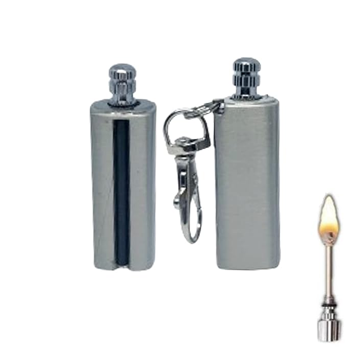 ZVR Cubic 3 in 1 Lighter Match Stick Safety Hook Waterproof Cigarette ...
