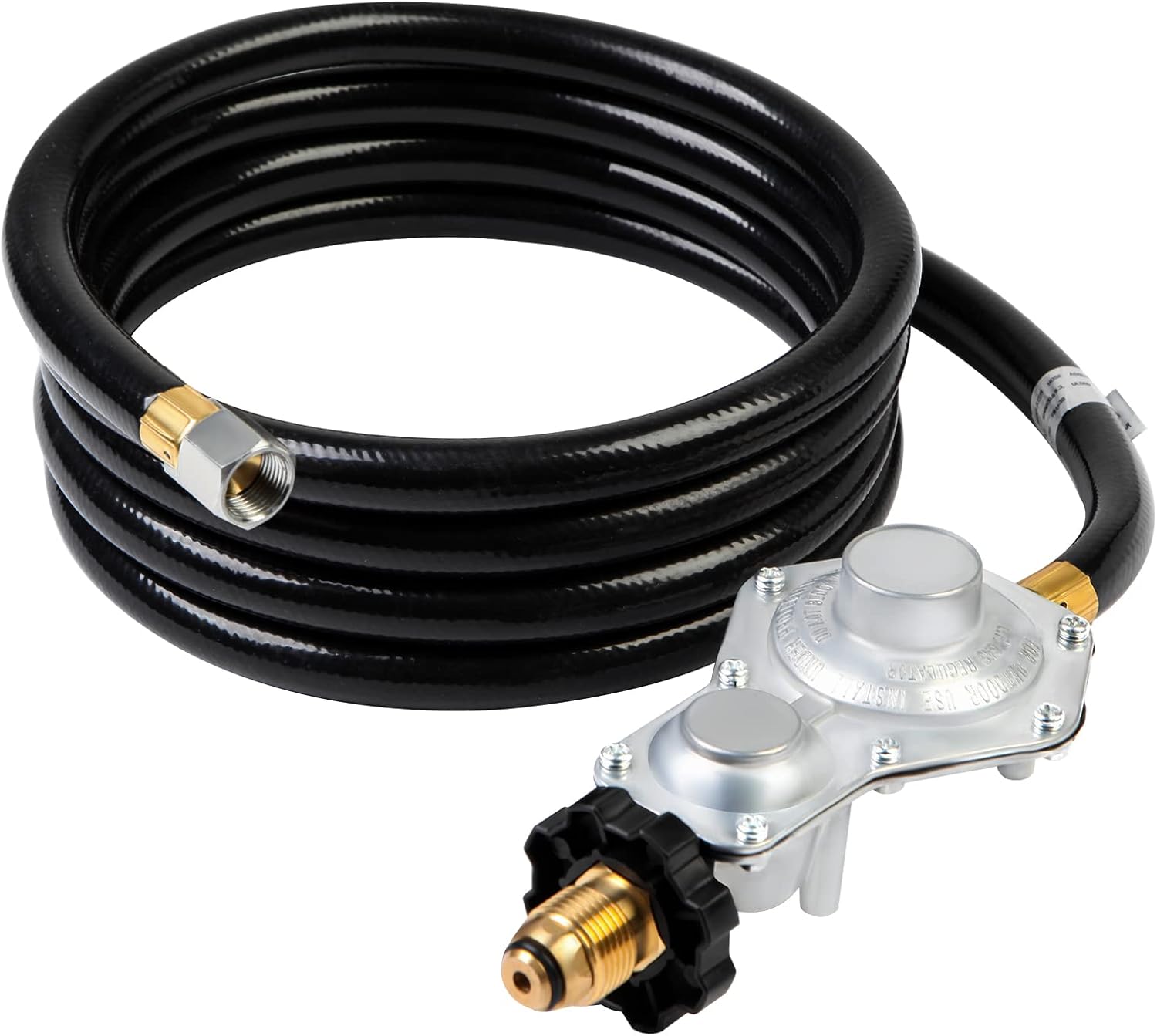 Amazon.com : Vevitts 12FT Two Stage Propane Regulator with Hose ...