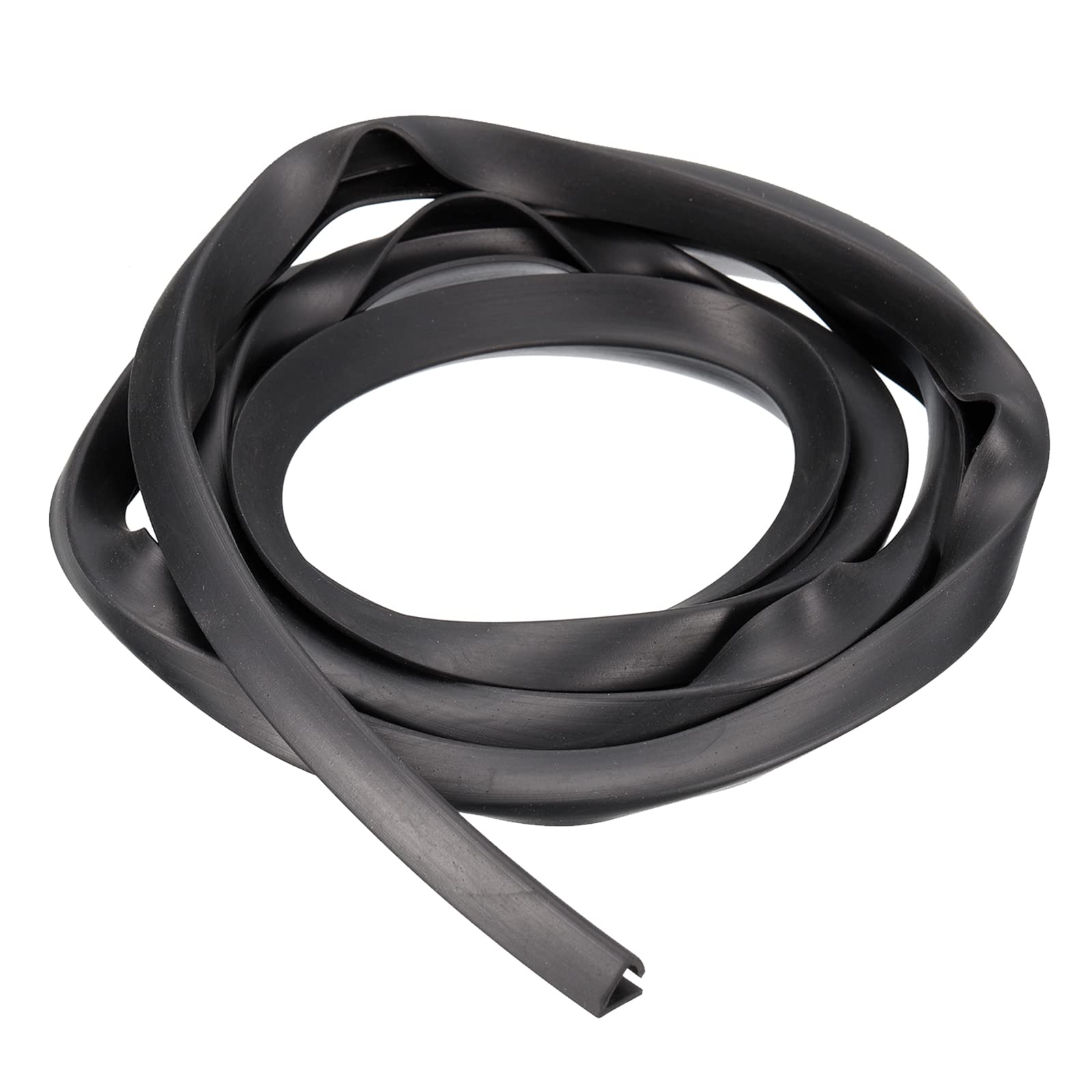 uxcell U Channel Edge Trim, 4.9ft Length Rubber Guard Seal Strip Edge ...