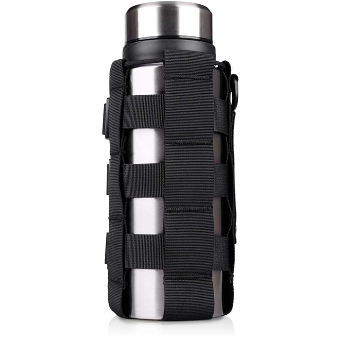 Buy WYNEX Tactical Water Bottle Pouch of Weave Design, MOLLE Bottle ...