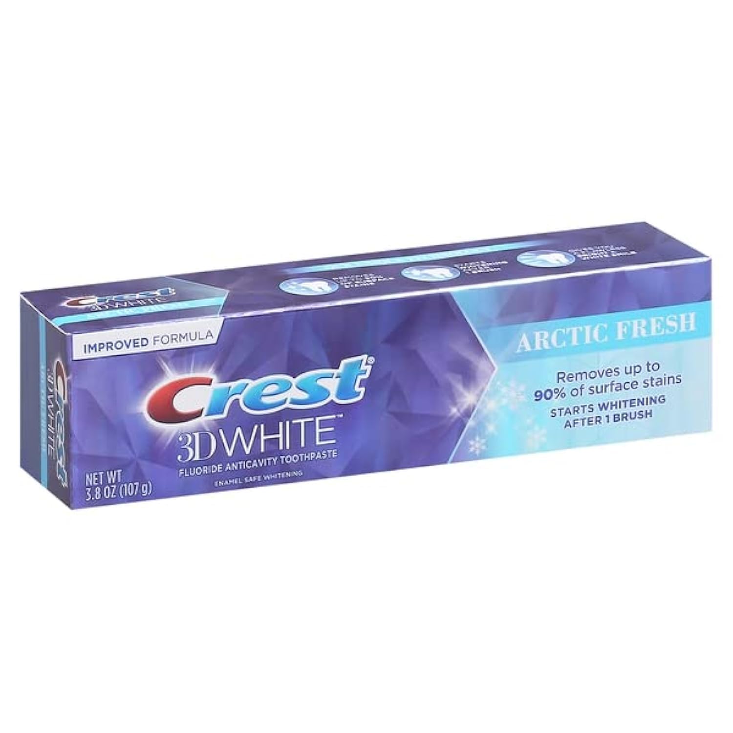 Amazon.com : Crest, Toothpaste, Arctic Fresh, 3.8 Ounce : Health ...