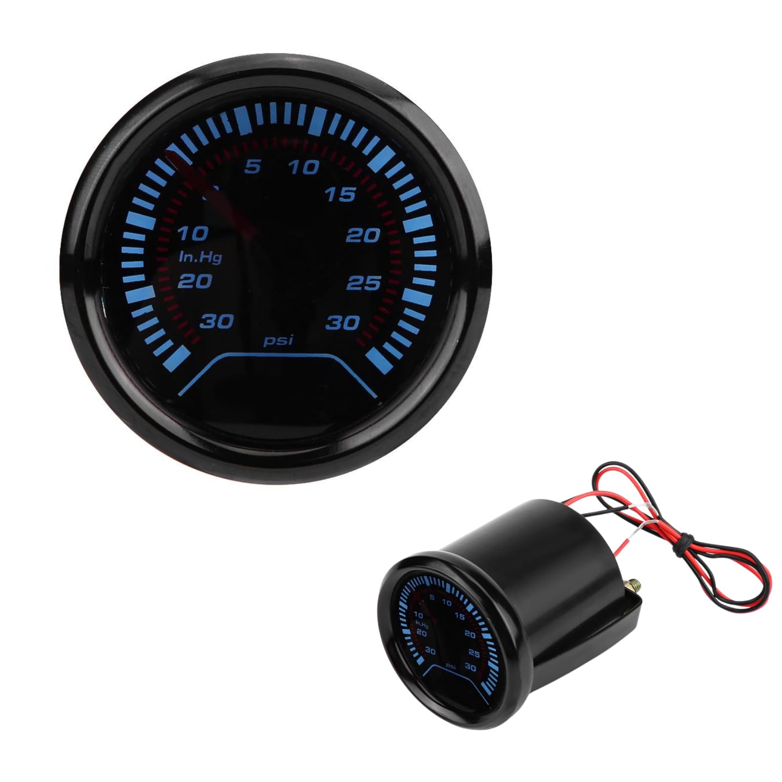 DEWIN Boost Gauge Universal 52mm Digital Boost Gauge Car Smoke Dial ...