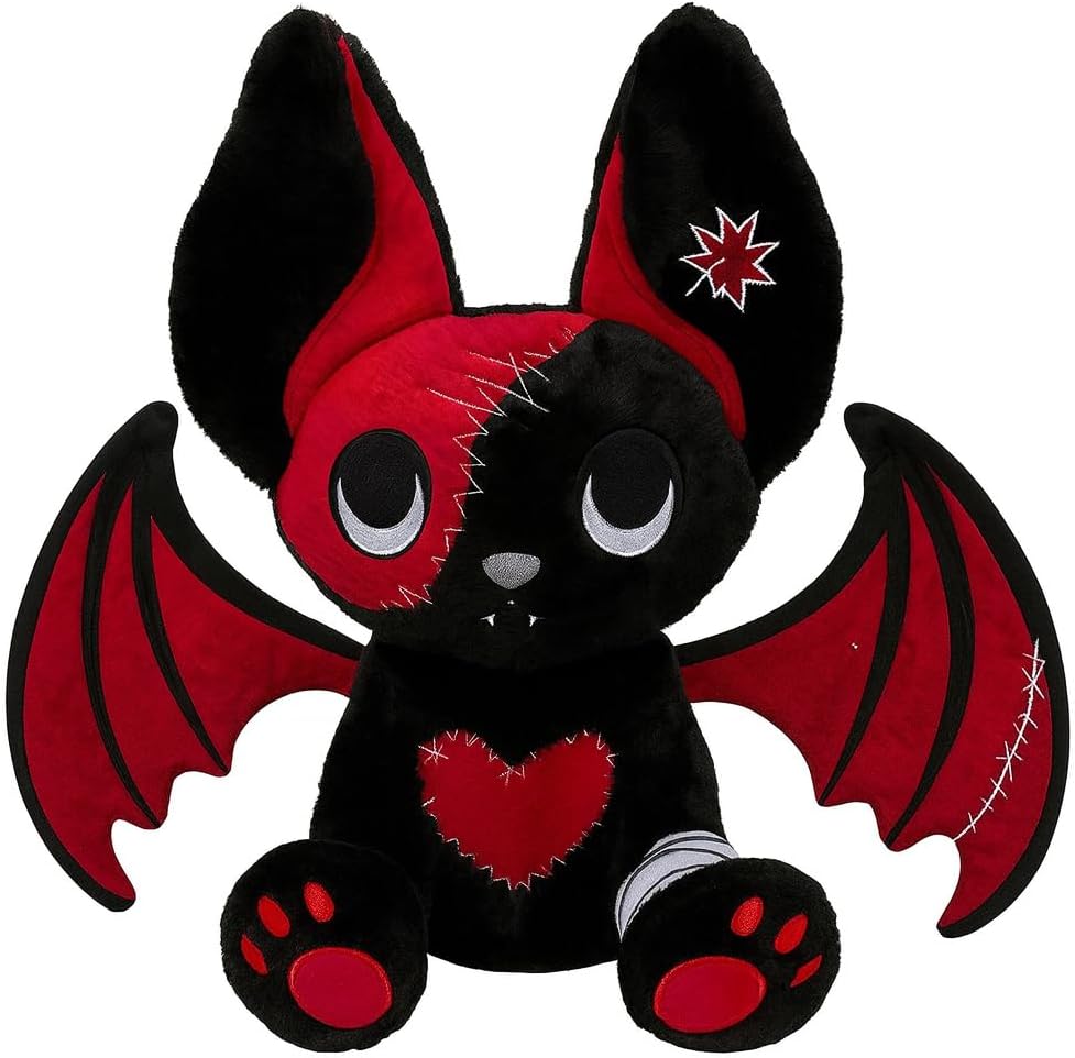 Amazon.com: PHITECUS Gothic Bat Plush - Cute Creepy Plushie, Perfect ...