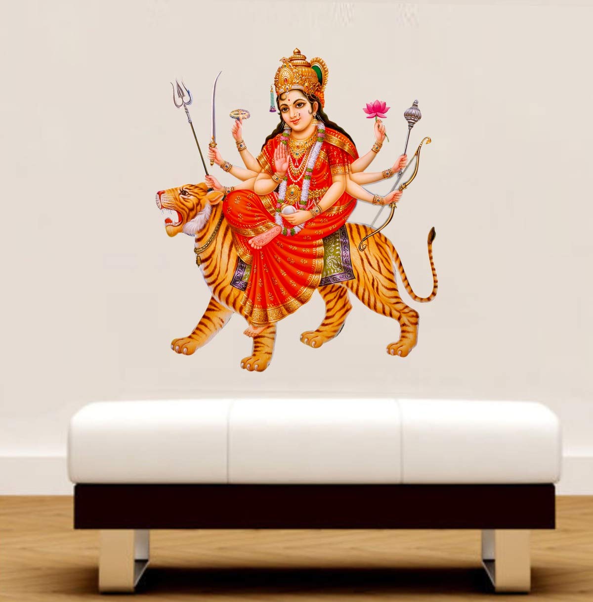 Sticker Studio Durga MAA Wall Sticker & Decal(Size -Width x Height -58 ...