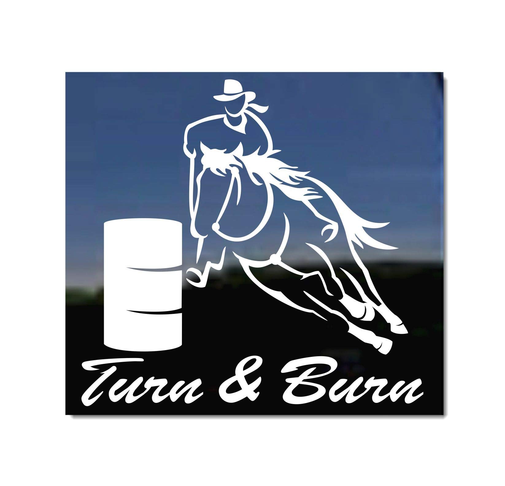 Barrel Racing Turn And Burn