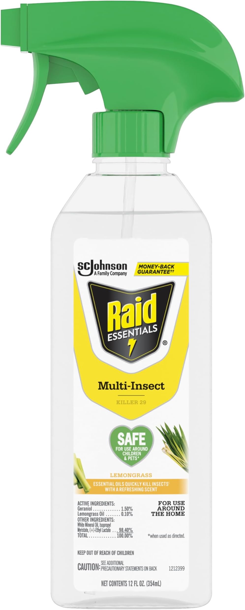 Amazon.com: Raid Essentials Multi-Insect Killer Spray Bottle, Child and ...