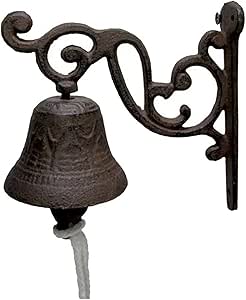 theatway Dinner Bell | Vintage Cast Iron Dinner Bell As Entry Door Bell ...
