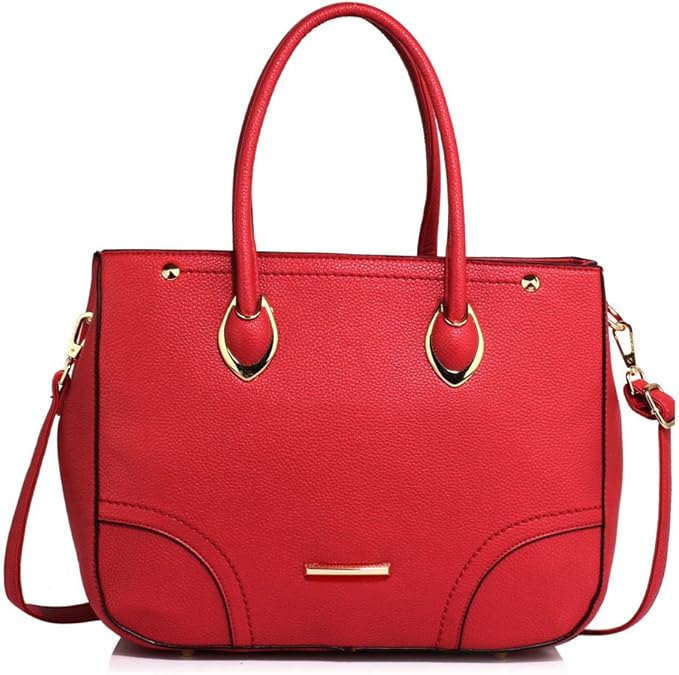 Womens Handbags Ladies New Look Shoulder Bag With Top Handle And A Long ...