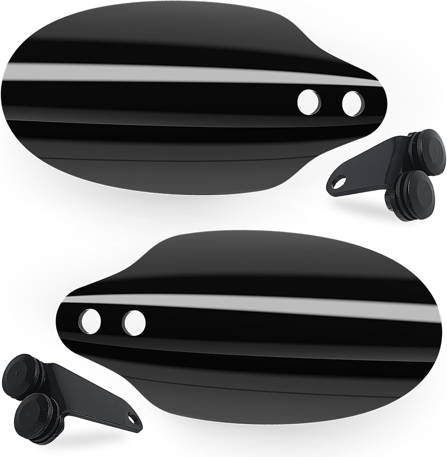 Amazon.com: RENO Motorcycle Handguards, Touring Hand Guards Handlebar ...