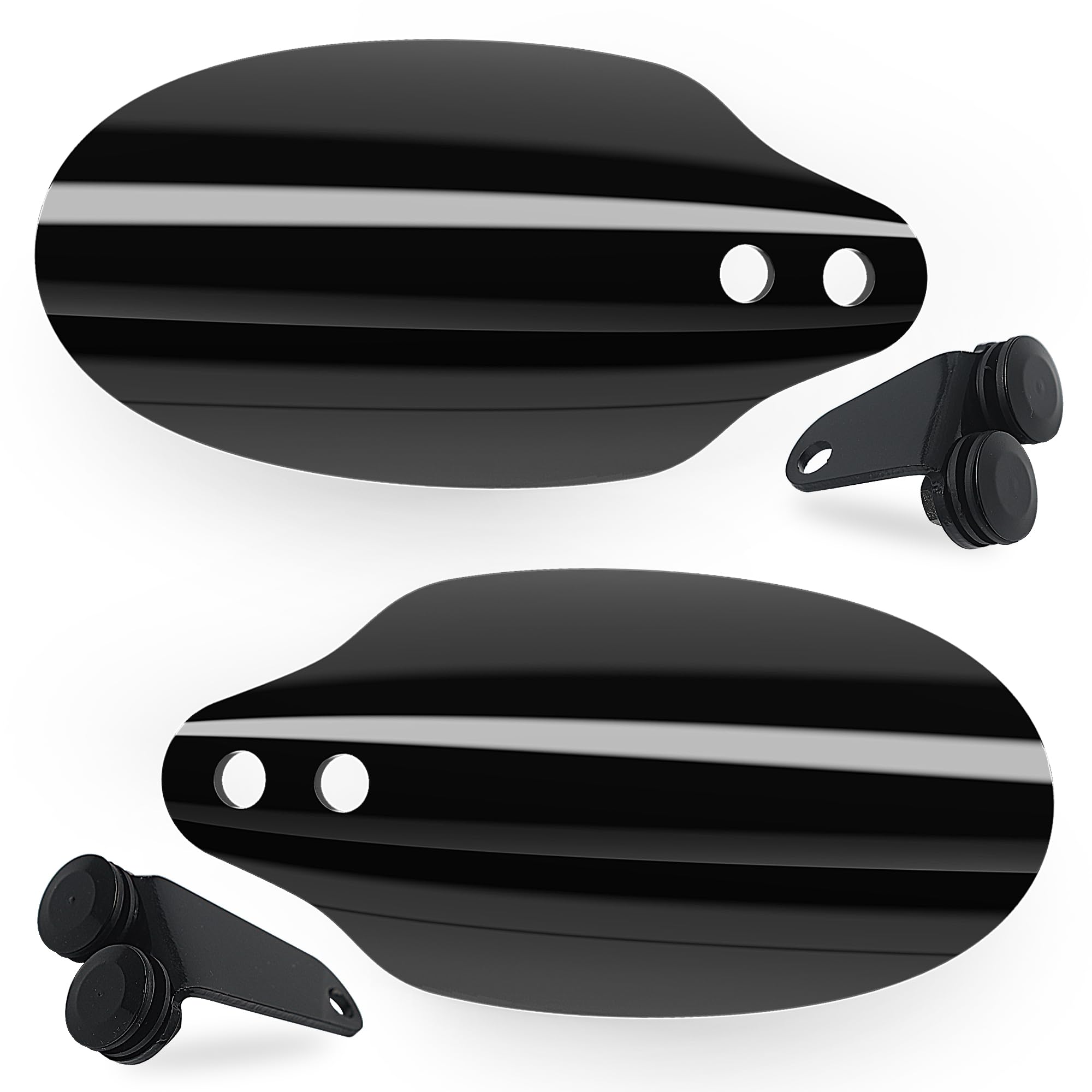 Amazon.com: RENO Motorcycle Handguards, Touring Hand Guards Handlebar ...