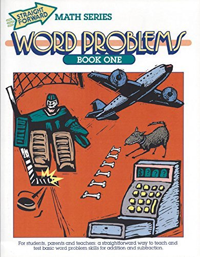 Word Problems Book 1 (Straight Forward Math Series) by Larry Hoffman ...