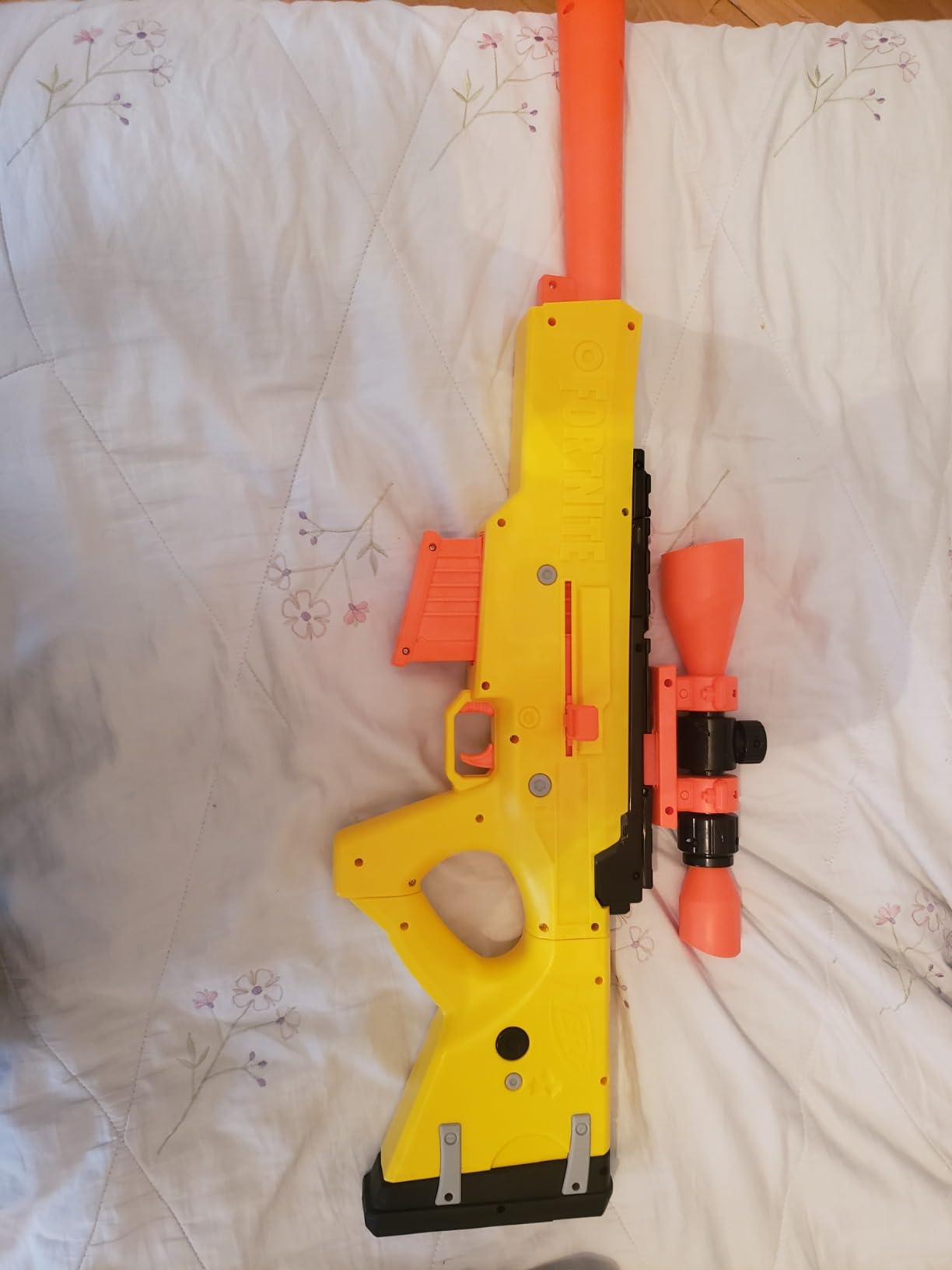 Amazon.com: Nerf Fortnite BASR-L Bolt Action, Clip Fed Blaster ...