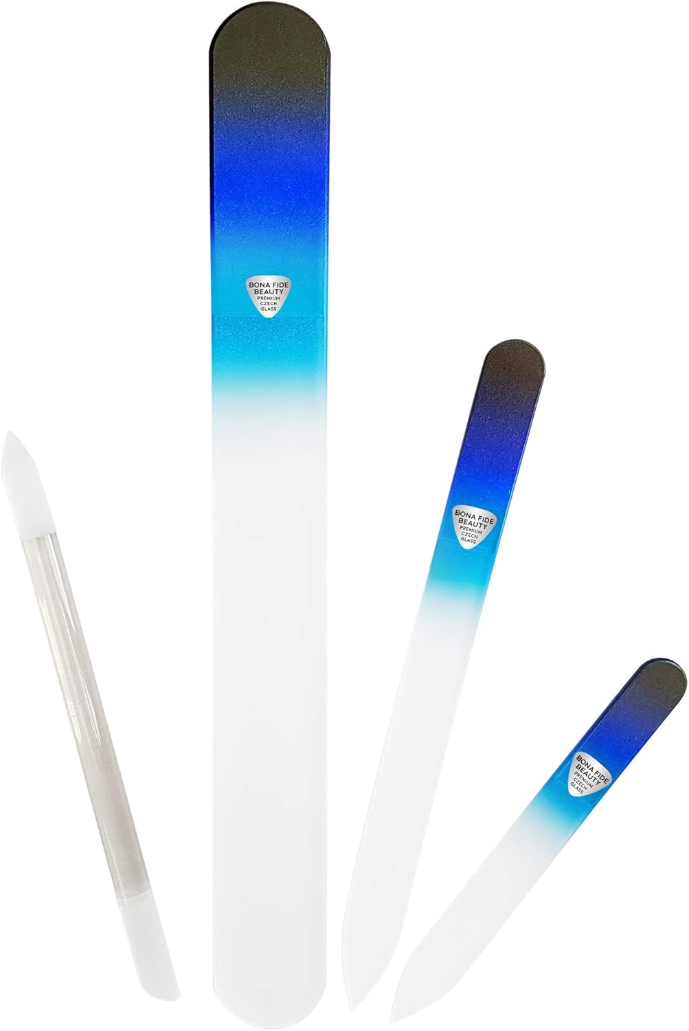 Amazon.com : Manicure Pedicure Glass Nail File Set, Toenail ...