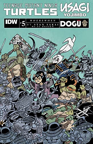 Amazon.com: Teenage Mutant Ninja Turtles/Usagi Yojimbo: WhereWhen #5 ...