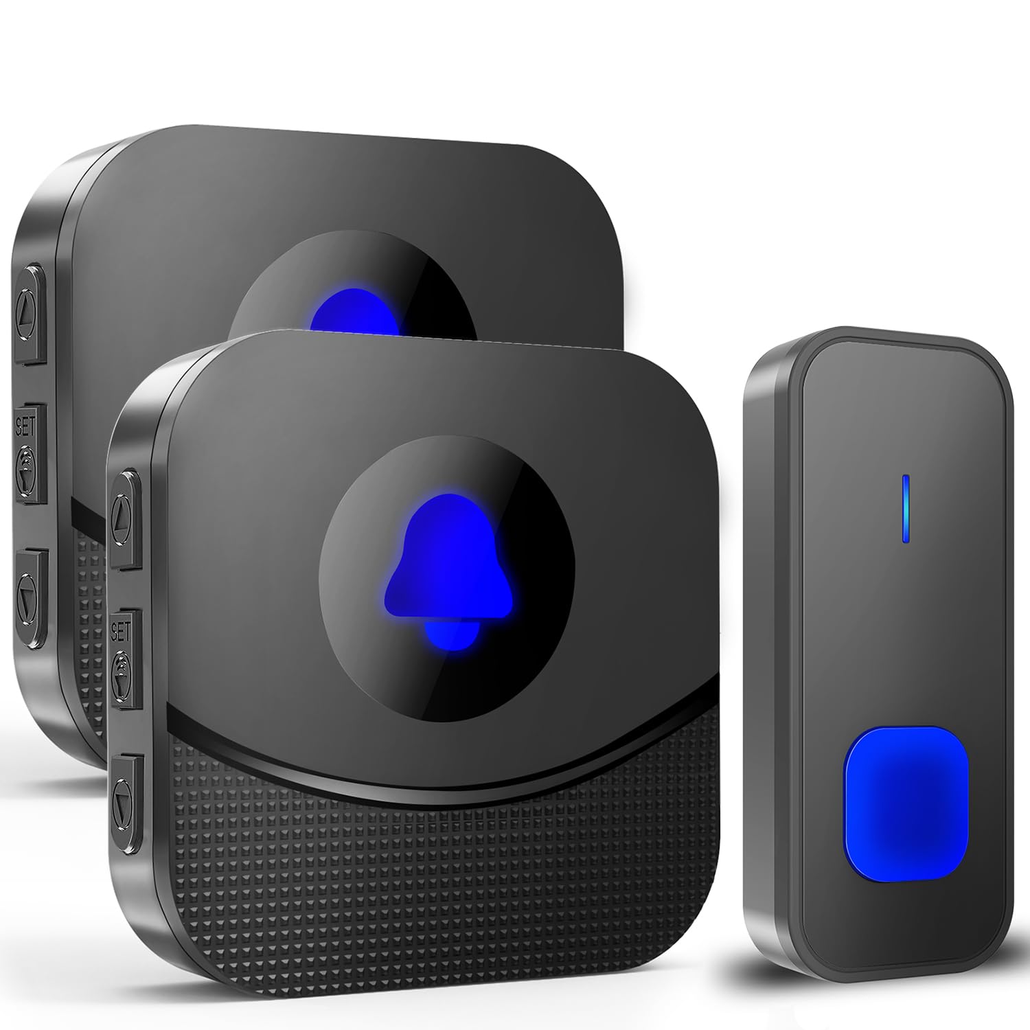 SURFOU Doorbell Easy Installation Wireless Door Bell with 1300ft Range ...