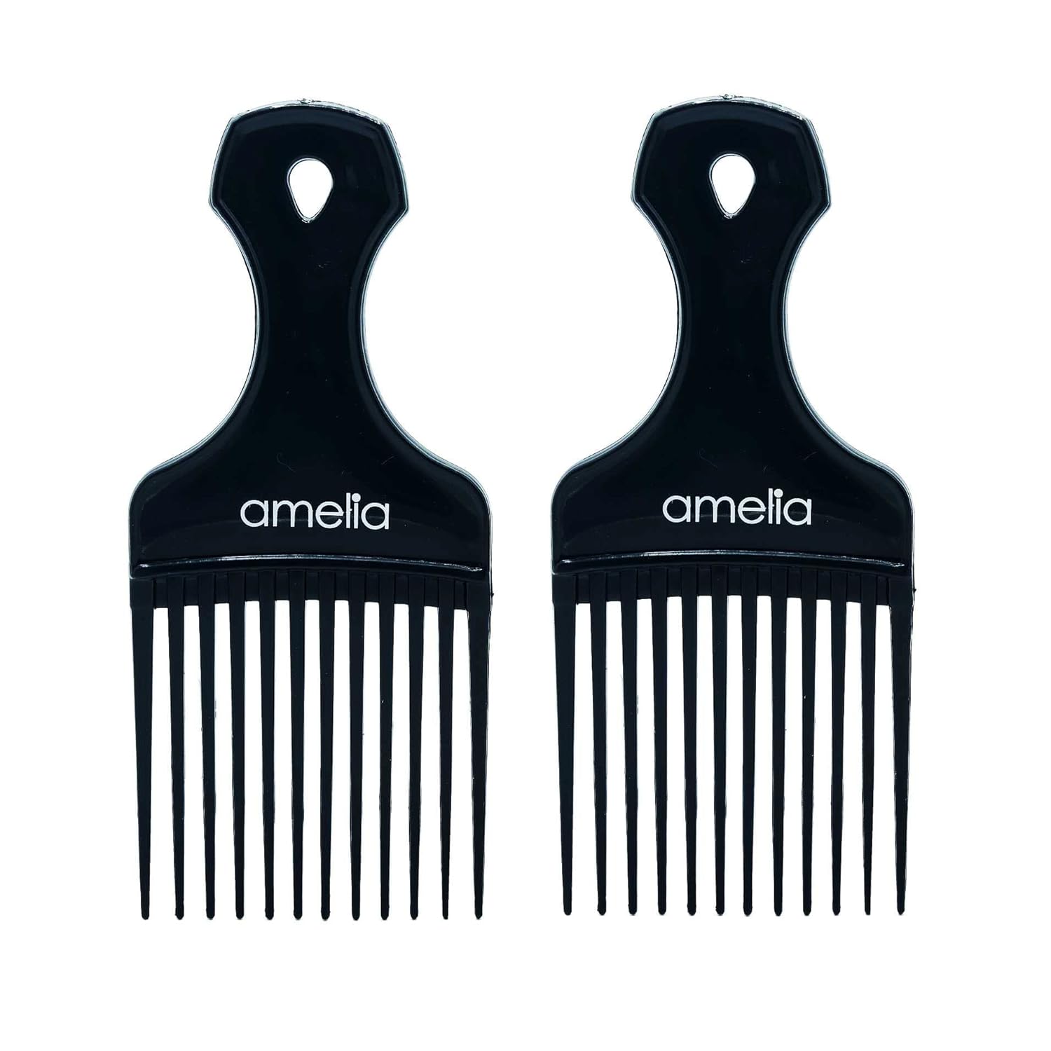 Amazon.com : 7in Plastic Pick Comb, pack of 2 : Beauty & Personal Care