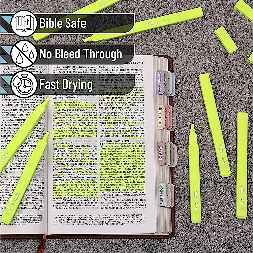 Snapklik.com : Mr Pen- Aesthetic Highlighters, 12 Pcs, Yellow, Chisel ...