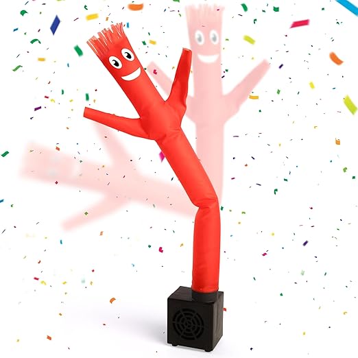 Amazon.com: Mealivos Mini Wacky Waving Inflatable Tube Guy with Blower ...