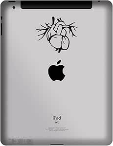 Amazon.com: StickAny Tablet Decal Series Human Heart Sticker for iPad ...