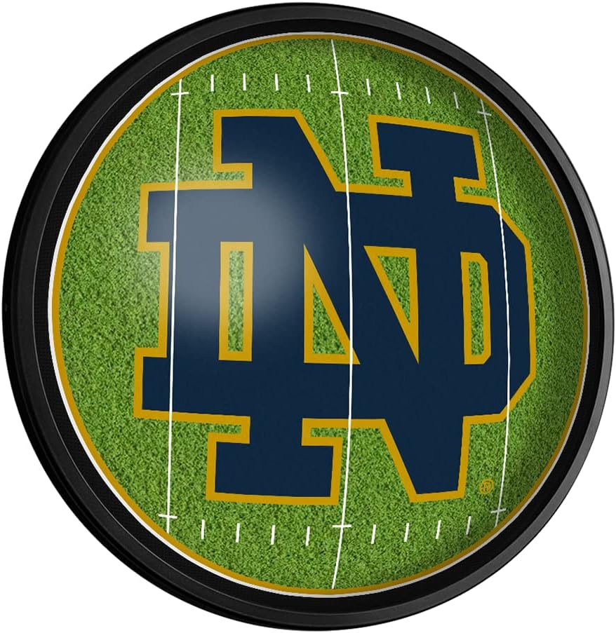 Amazon.com: The Fan-Brand Notre Dame Fighting Irish Round Slimline ...