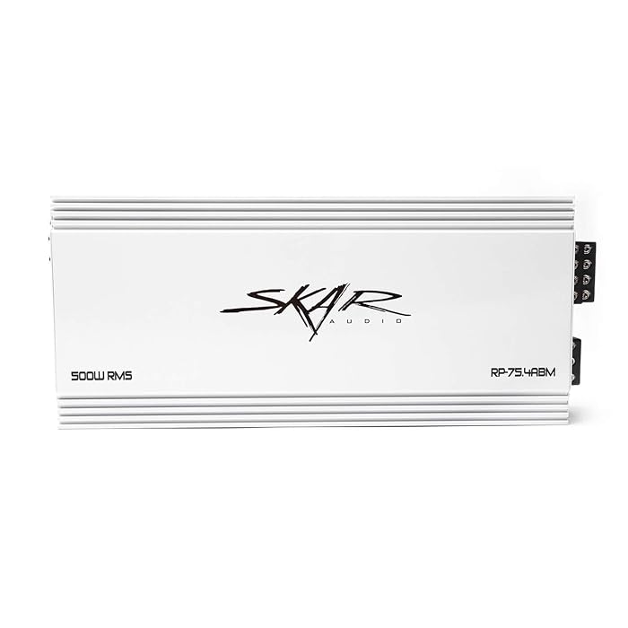 Buy Skar Audio RP-75.4ABM 4-Channel Full-Range 500 Watt RMS Class A/B ...