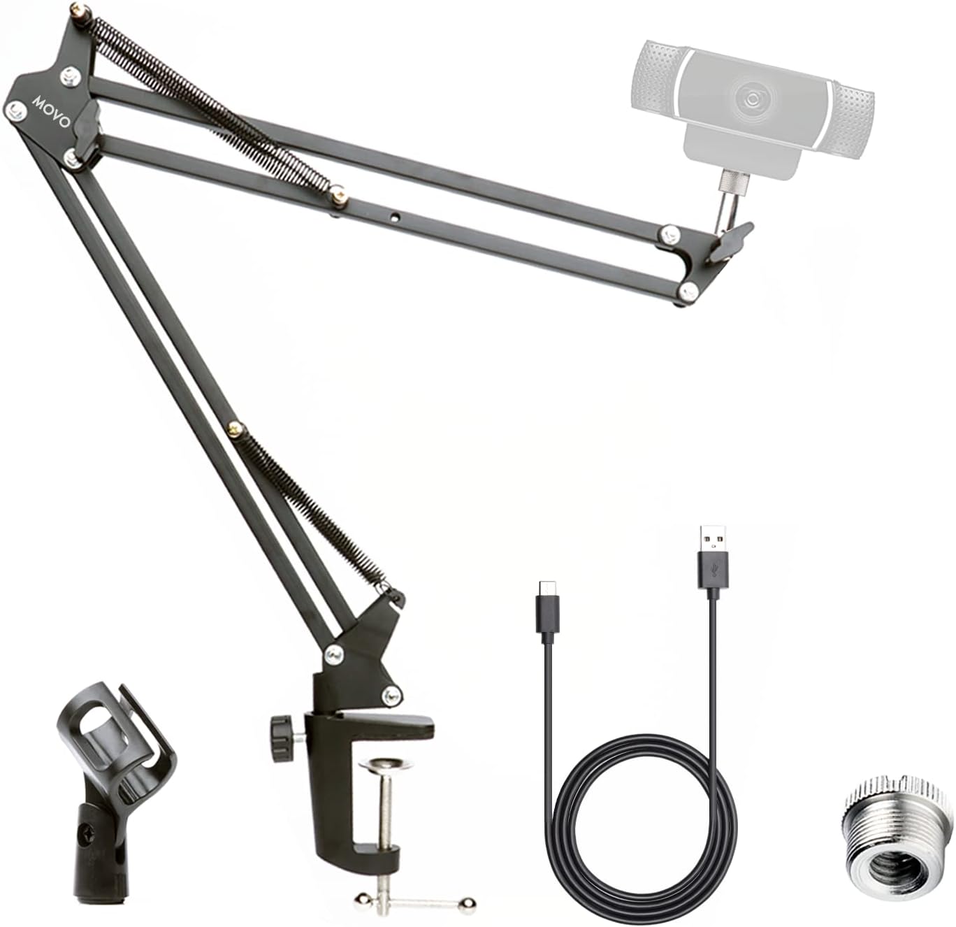 Amazon.com: Geekria for Creators Microphone Arm Compatible with Elgato ...