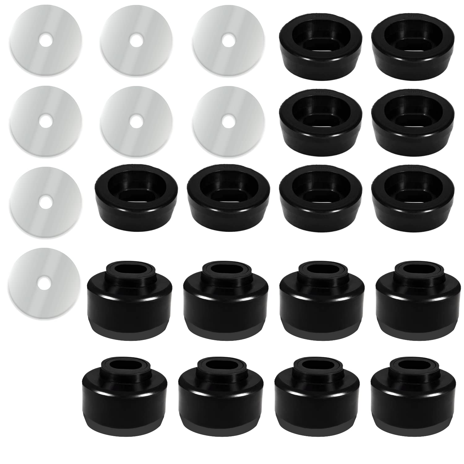 Amazon.com: Body and Cab Mount Bushing Kit for 1999-2014 Chevy ...