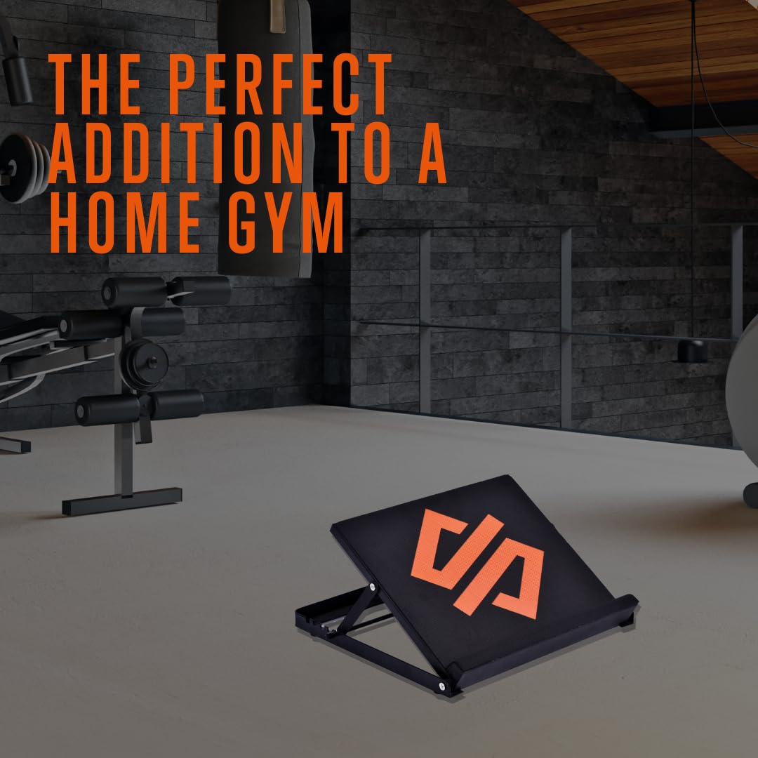 Snapklik.com : Steel Slant Board And Calf Stretcher - 500lb Capacity ...