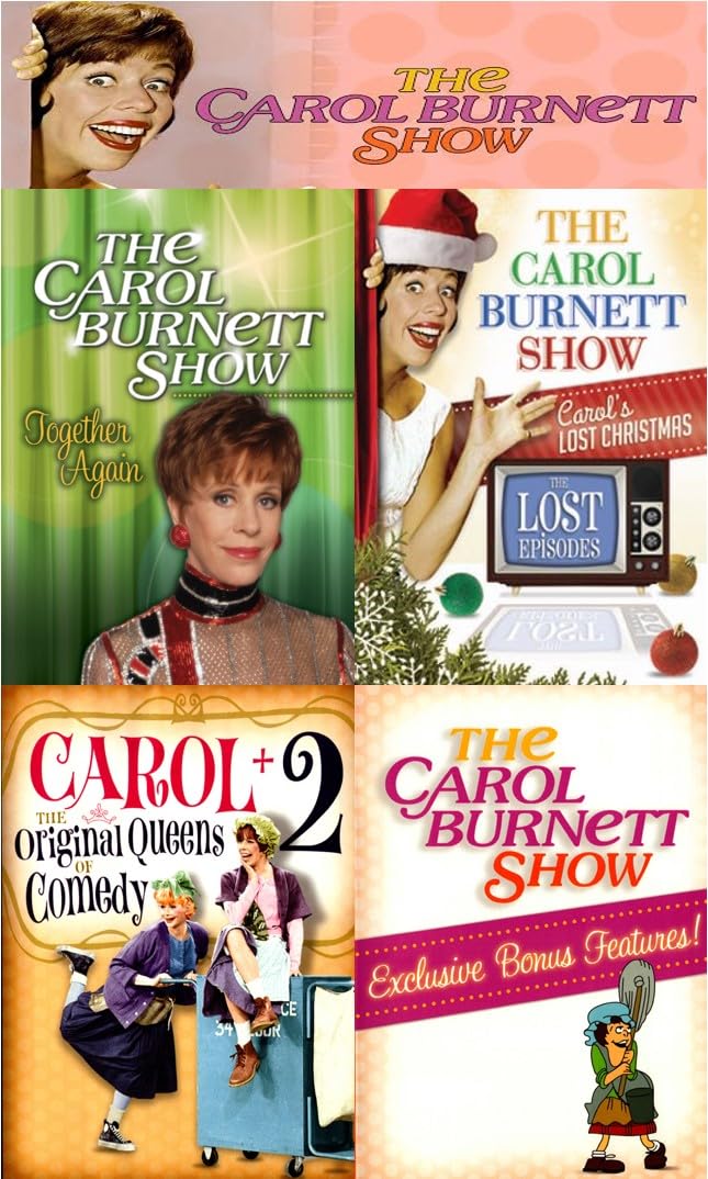 Amazon.com: 4-Film: The Carol Burnett Show Collection - Carol's Lost ...