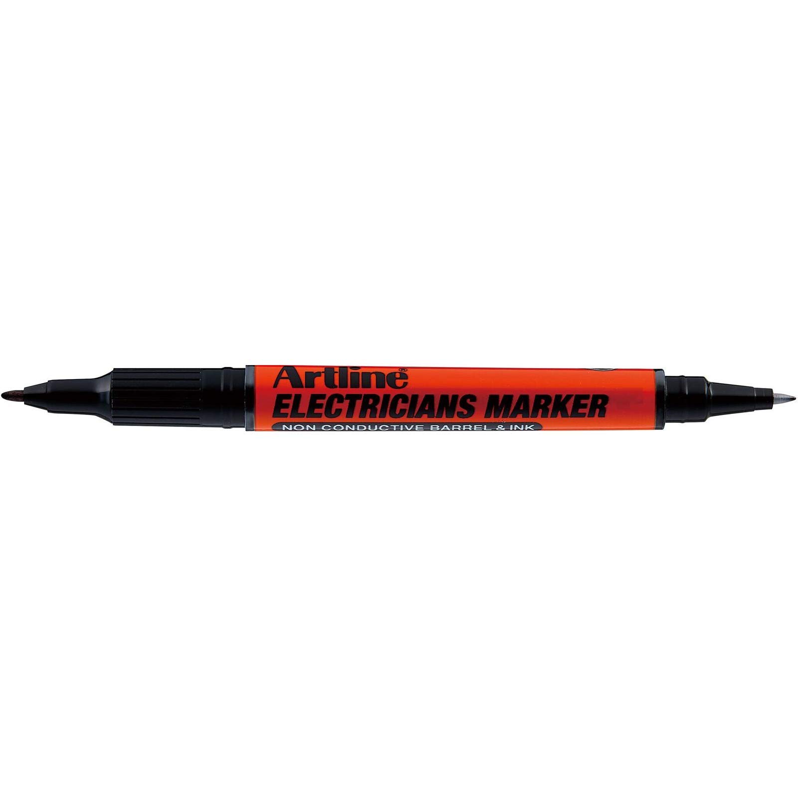 Artline Electricians Black Marker Pen Dual Tip : Amazon.co.uk ...