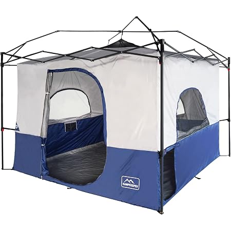 Amazon.com : KAMPKEEPER Camping Cube, Converts 10'x10' Straight Leg ...