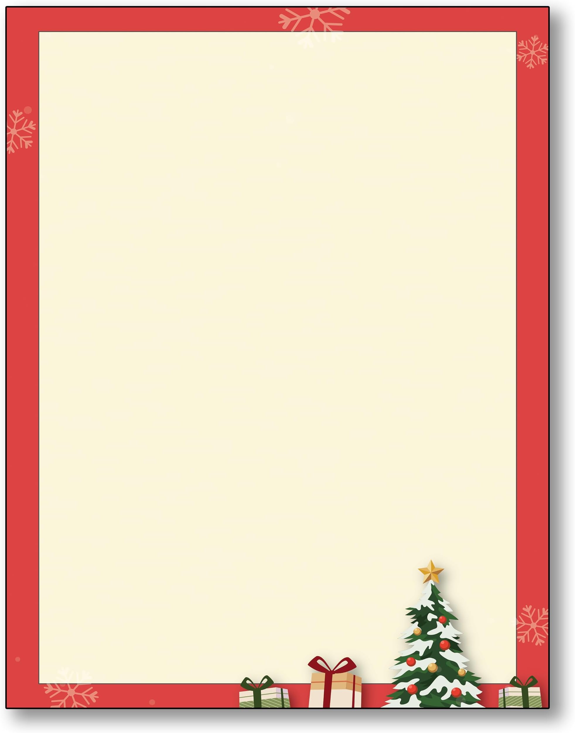 Amazon.com : Santa & Reindeer Christmas Paper - 80 Sheets : Office Products