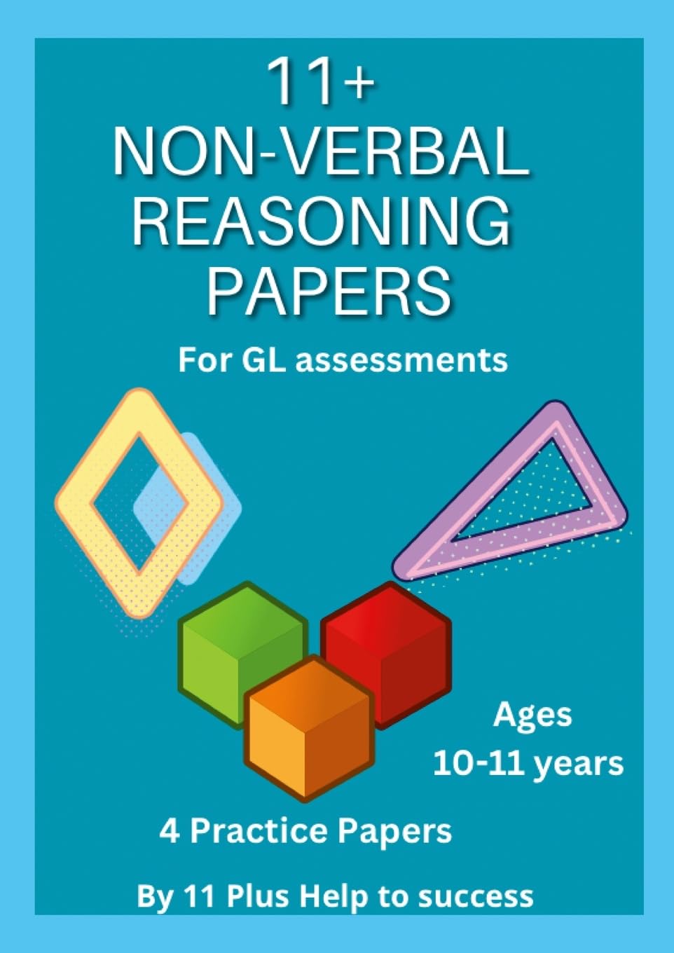 Buy 11+ Non -verbal REASONING Papers for GL Assessments Book Online at ...