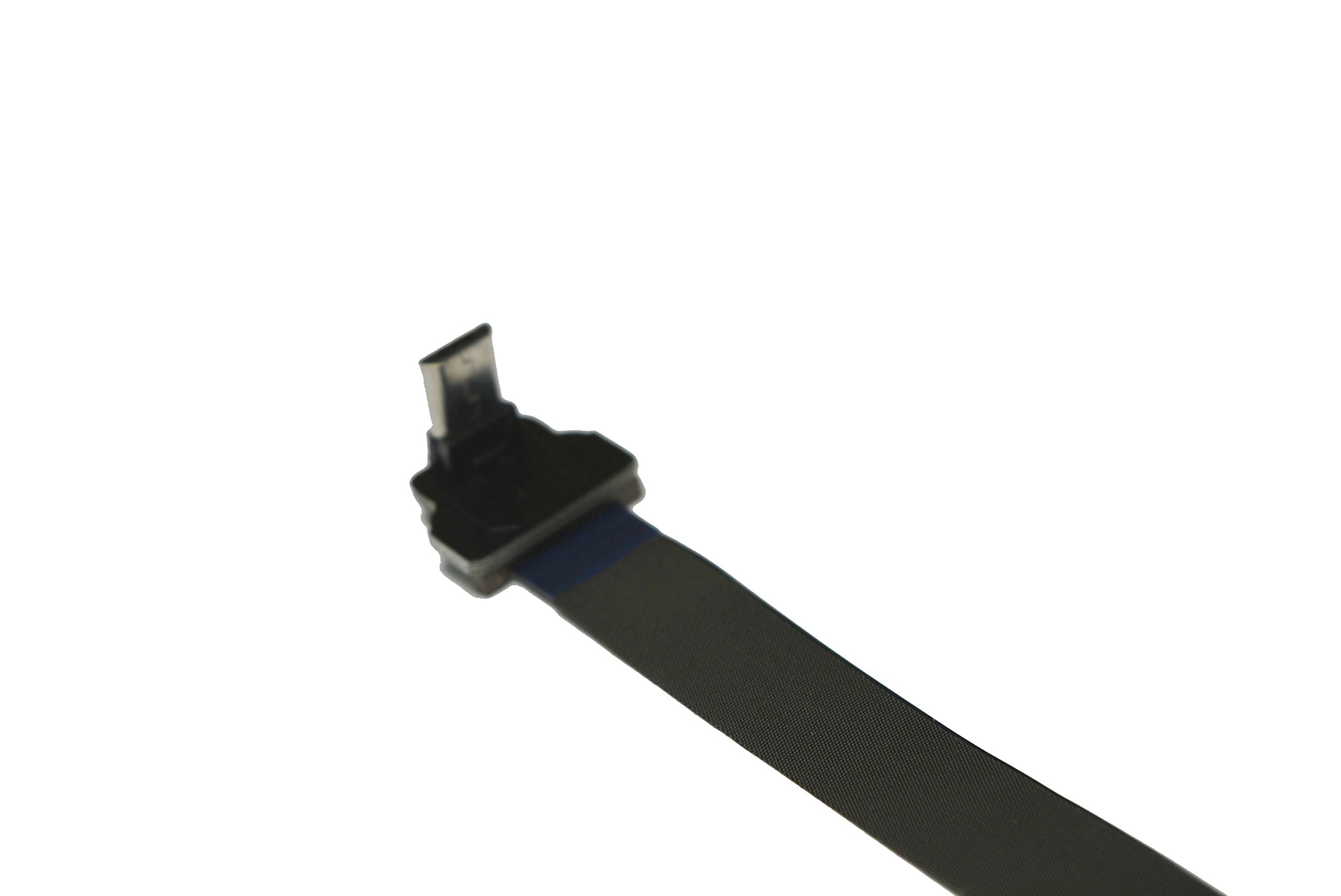 Amazon.com: Permanent Black FPV Flat Slim Thin Ribbon FPC Cable Micro ...