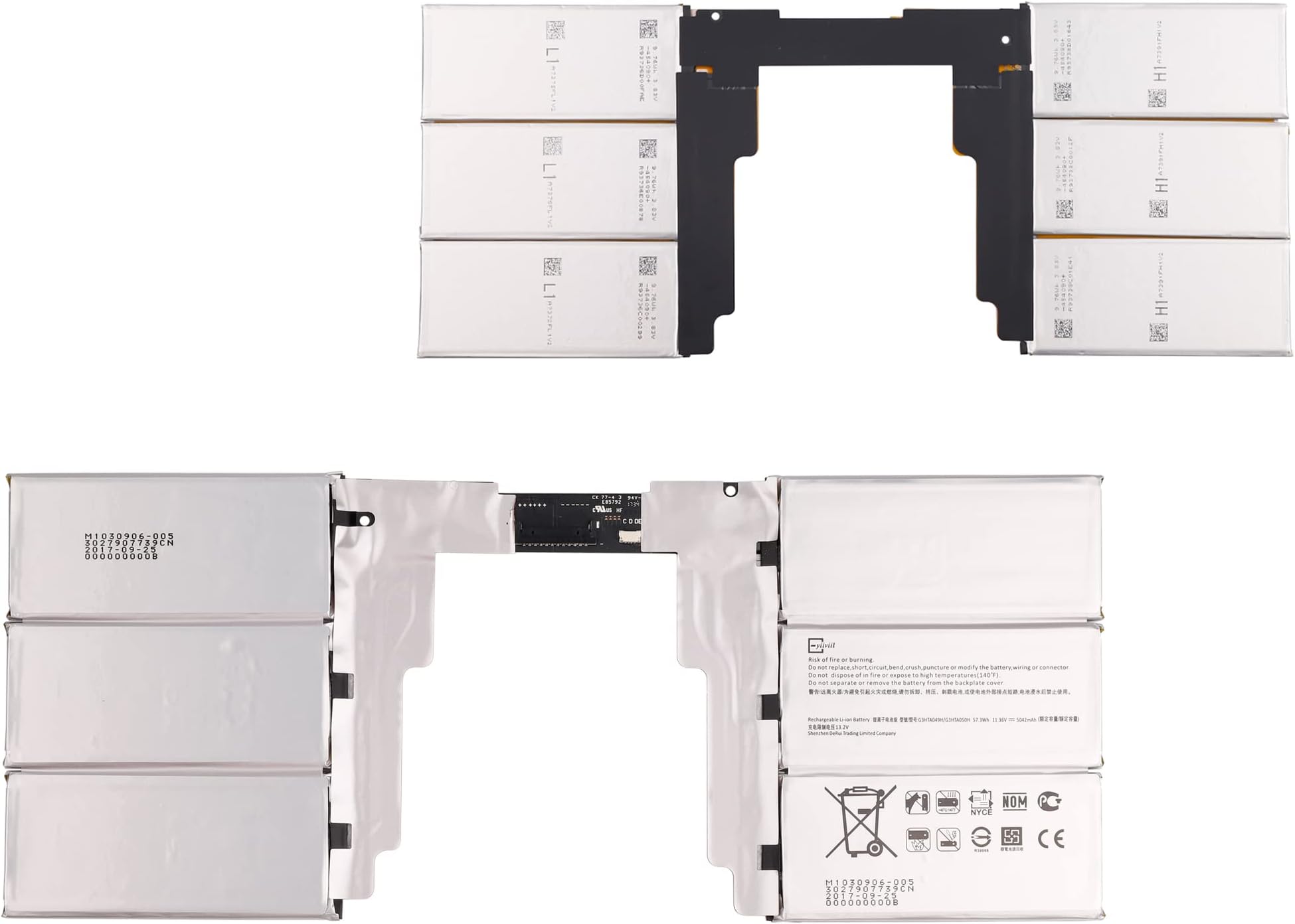 Amazon.com: E-YIIVIIL Replacement Keyboard Battery G3HTA049H Compatible ...