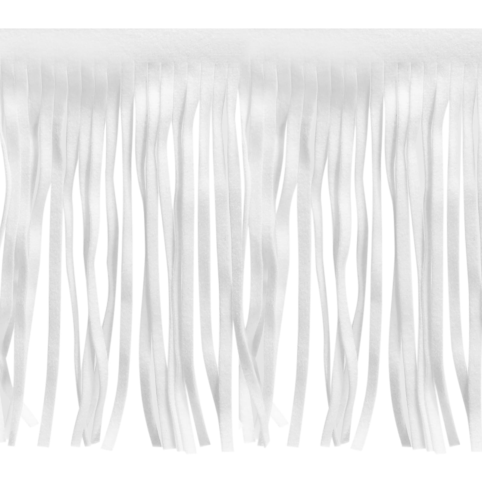 Amazon.com: uxcell 2 Yards 4 Inch Leather Suede Fringe Trim Double Side ...