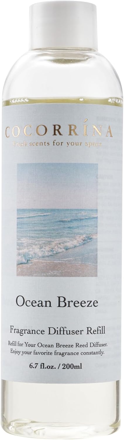 Amazon.com: Cocorrína Reed Diffuser Refill - Ocean Breeze Reed Diffuser ...