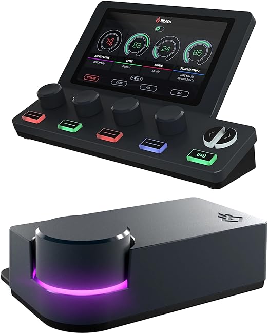 Amazon.com: BEACN Studio USB XLR Audio Interface & Mix Create Mixer – Pro DSP Mic Chain, Dual PC ...