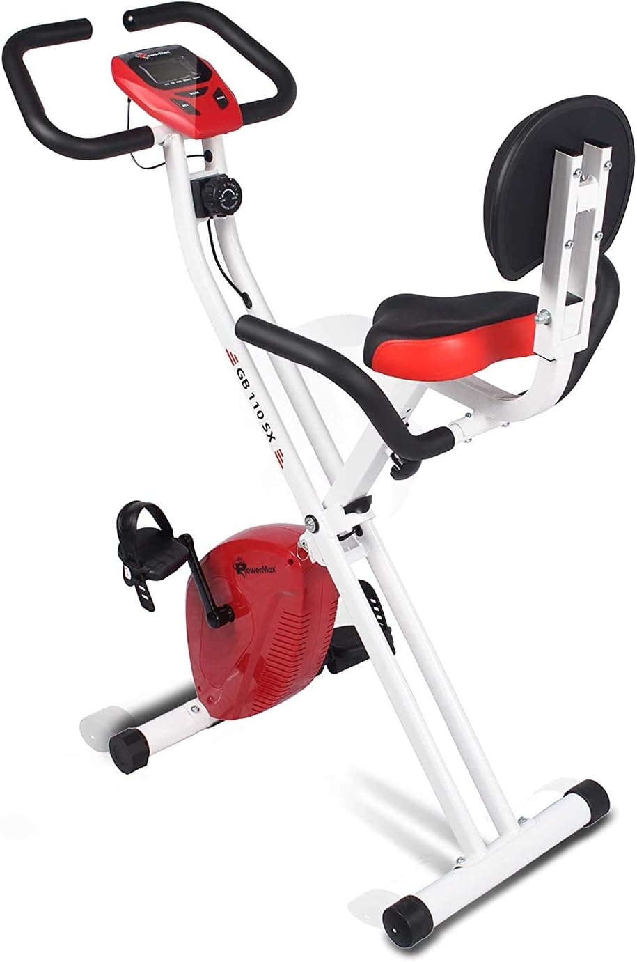 PROIRON Folding Exercise Bike, Upright and Recumbent Foldable ...