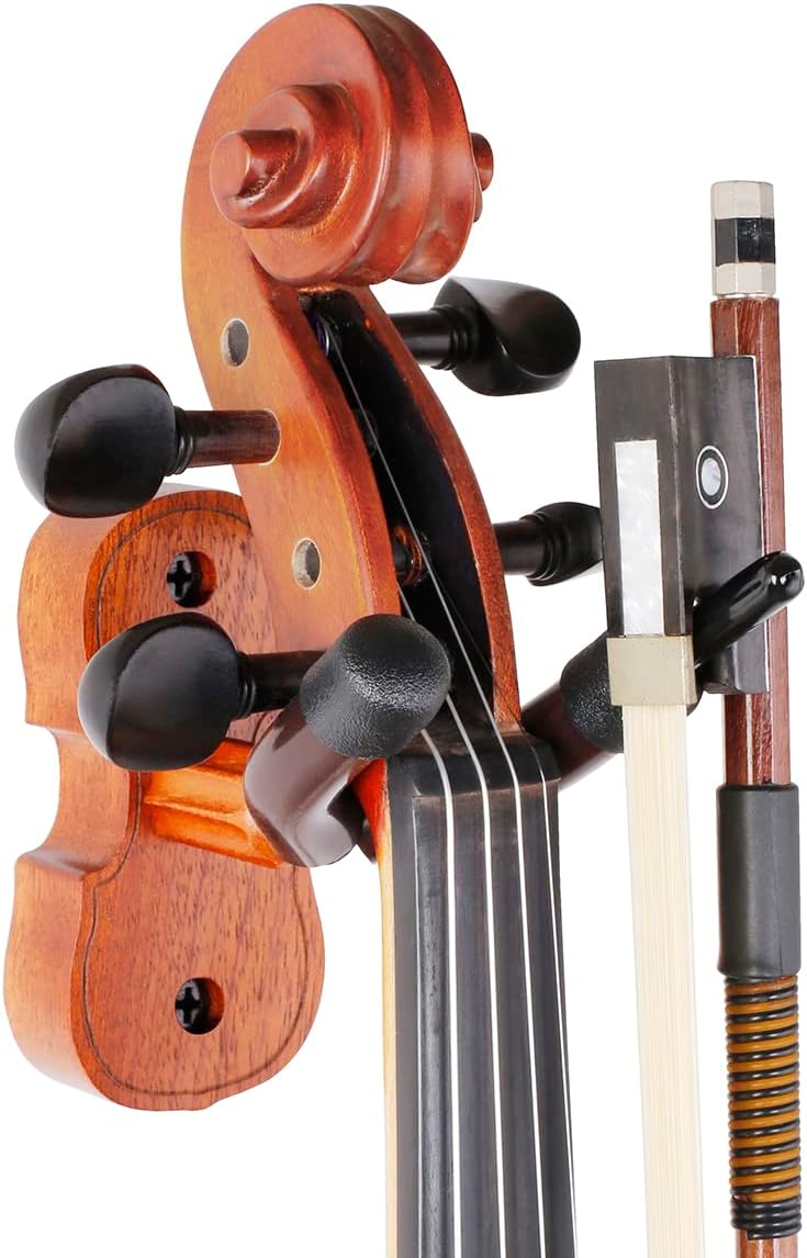 Amazon.com: PUNK Violin Viola Wall Mount Hanger,Violin Viola Hook ...