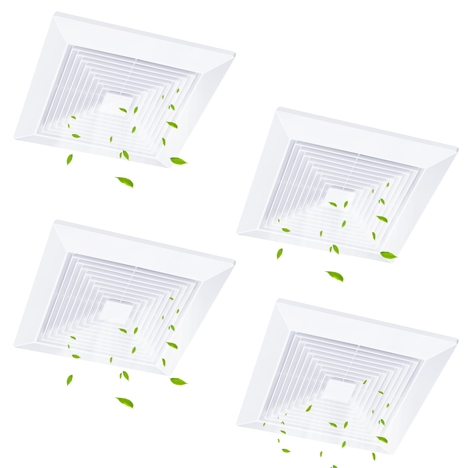 Qb Series Bathroom Fan With Grille Exhaust Fans QB100SMBB