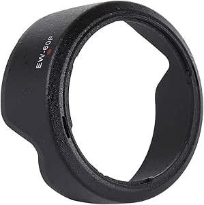 Amazon | レンズフード キャノンEF-M 18-150mm f / 3.5-6.3のためのEW-60Fレンズのフードの陰はSTMレンズ、良質ポリ塩化ビニール材料です | NO ...