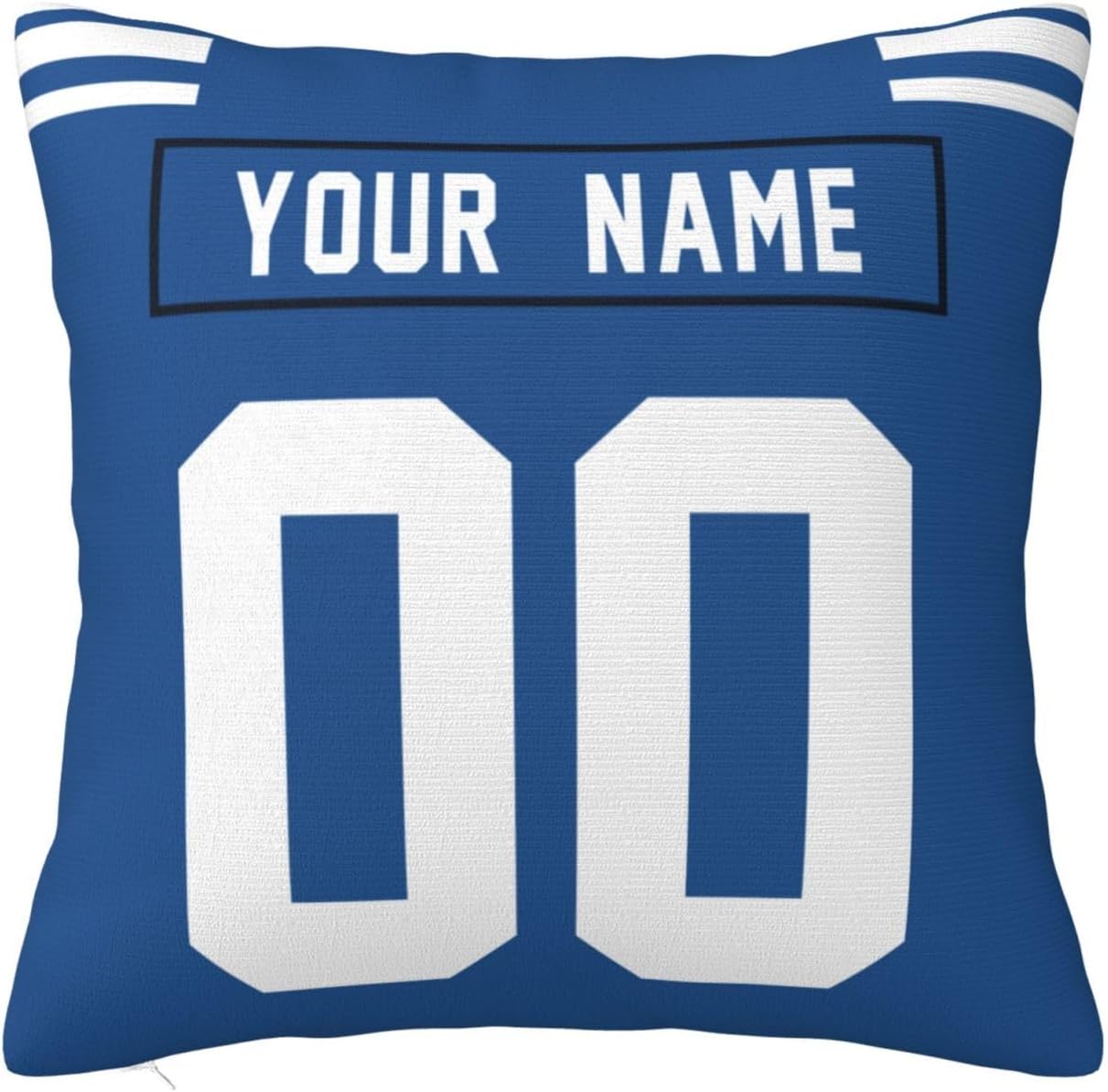 Amazon.com: Personalized Sports Throw Pillow Cover Décor w/Number ...
