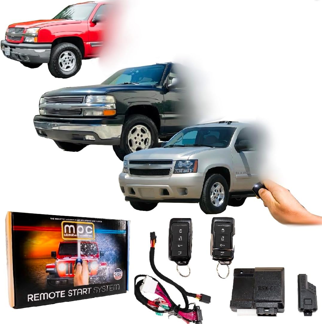 Amazon.com: MPC Remote Start Kit Compatible with Chevrolet & GMC 03-06 ...