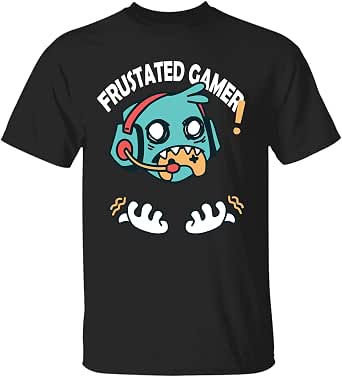 Amazon.com: The Frustrated Gamer Merch The Frustrated Gamer T Shirt ...