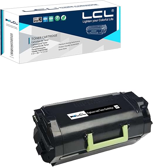 LCL Compatible for Lexmark 521H 52D1H00 52D1000 High Yield (1-Pack ...