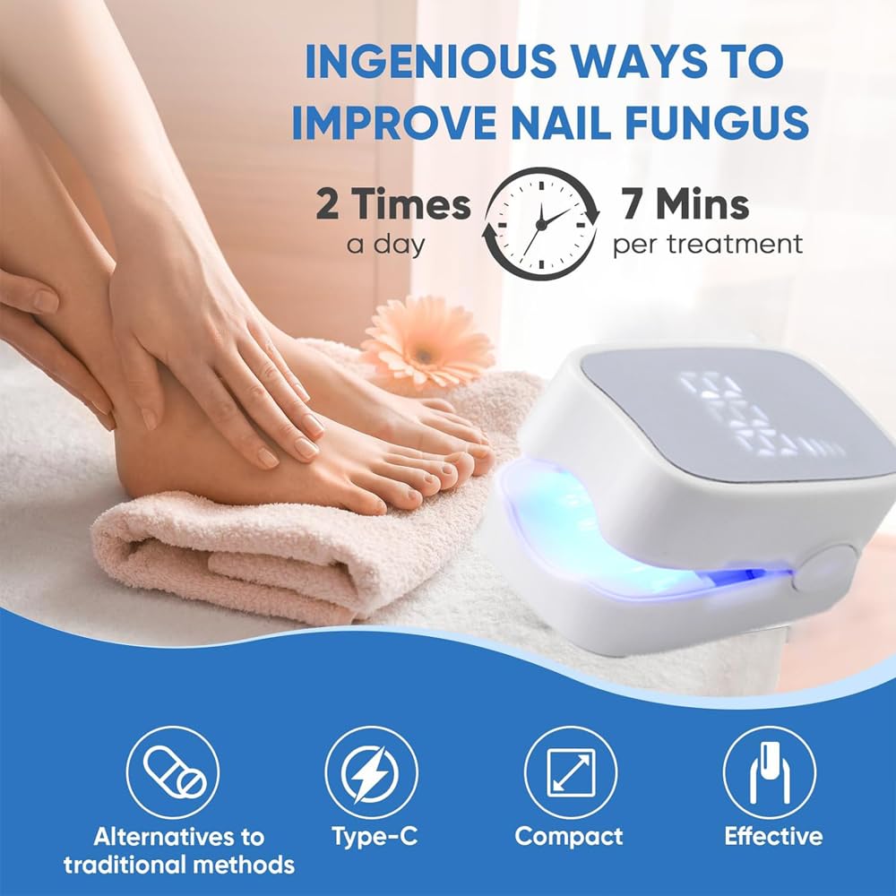 Anti Fungal Nail Treatment Device – Toenail Fungus Treatment Kit ...